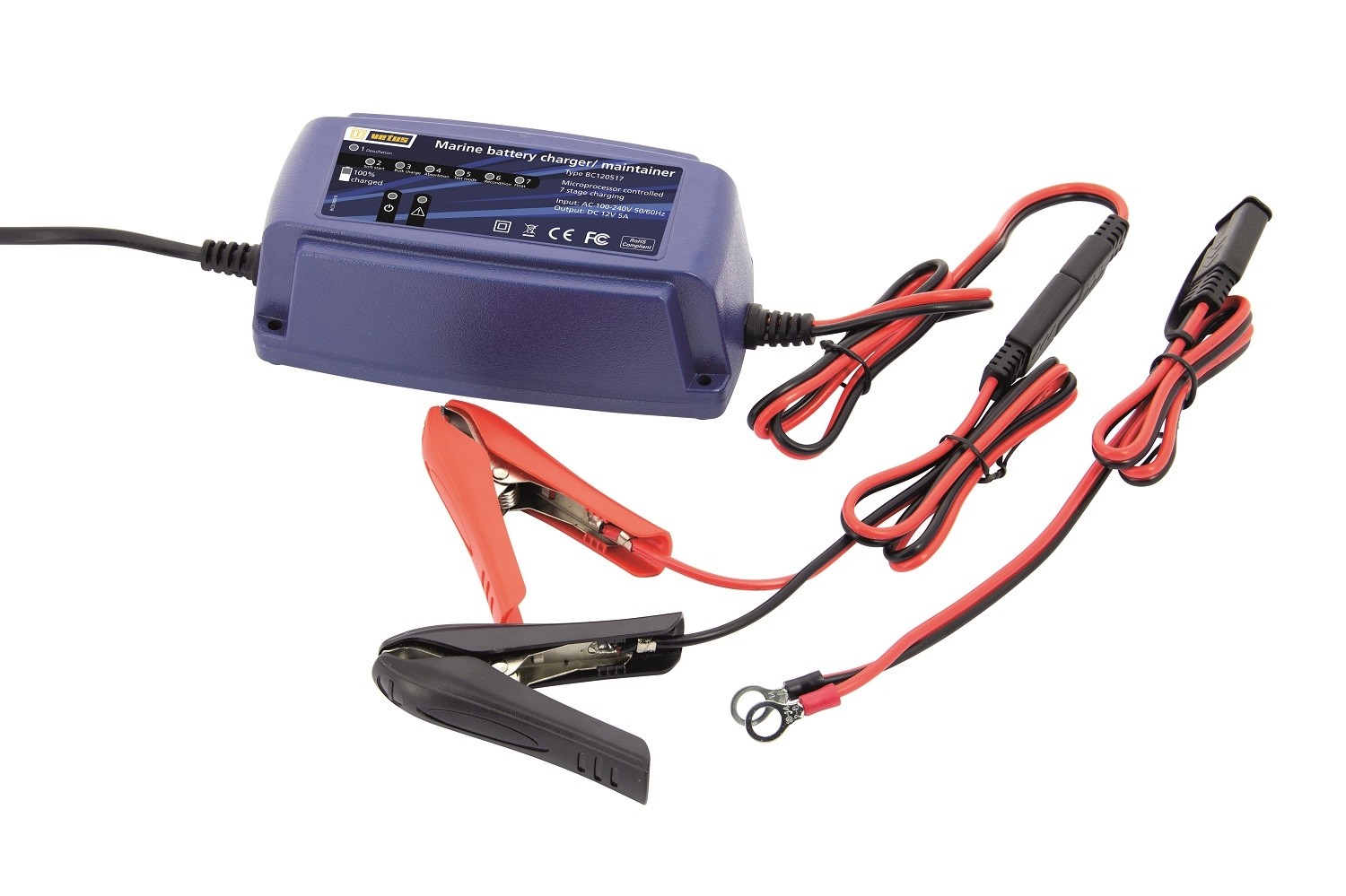Acculader 12 Volt met 7 fase laadprogramma | BC120517