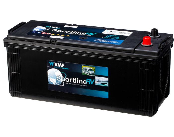 Boot accu 12V 120Ah dual purpose | VMF Sportline VMF120M
